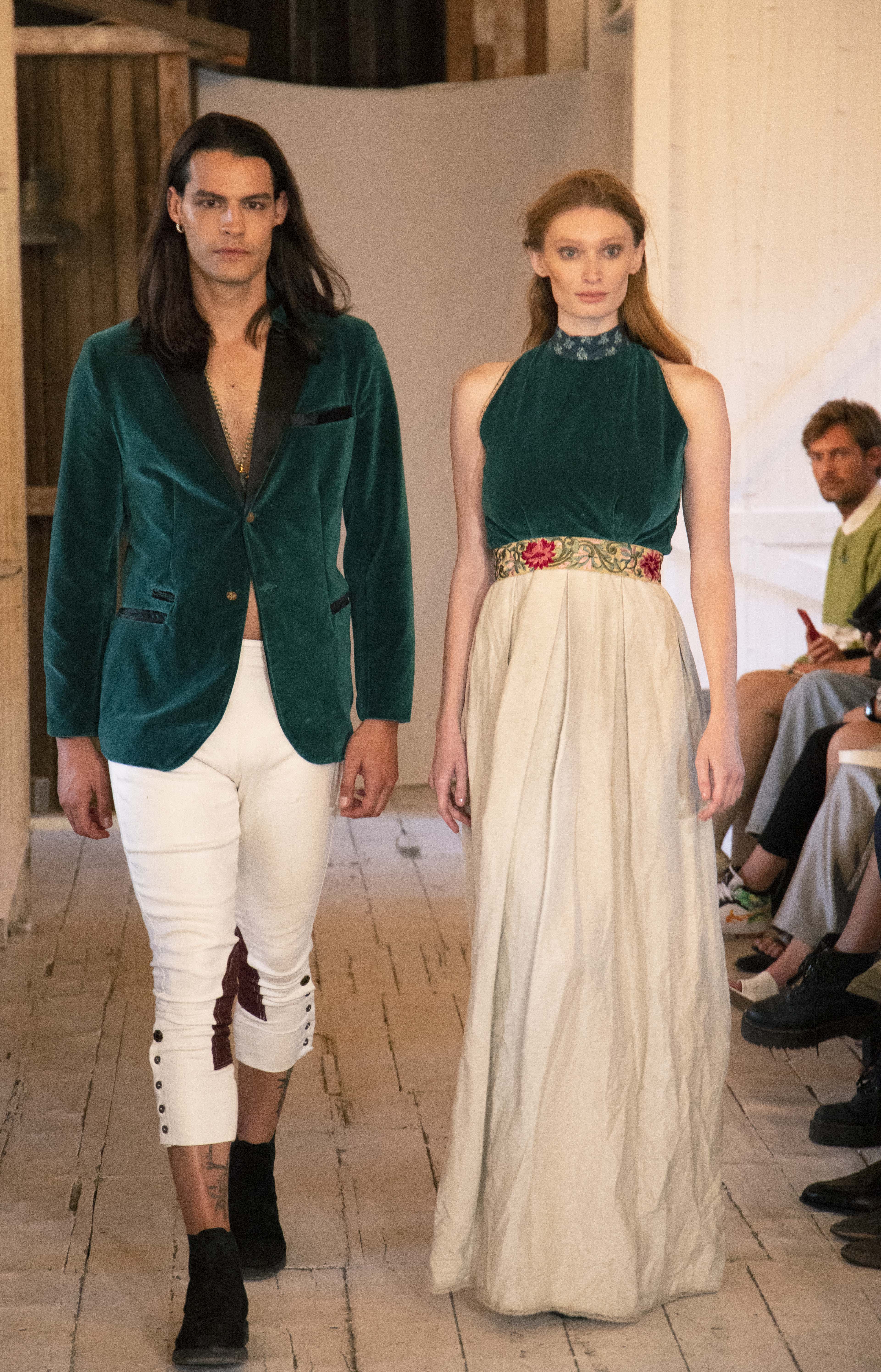 Velvet Green Gown – Prophetik